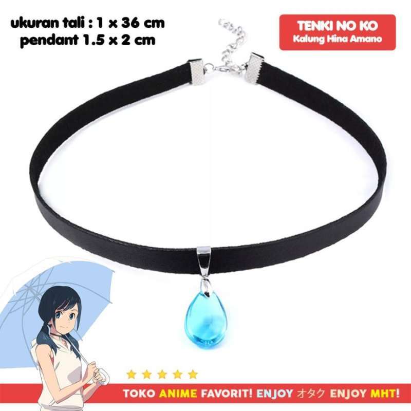 Jual Kalung Anime Choker Hina Amano Tenki no Ko Weathering With You ...