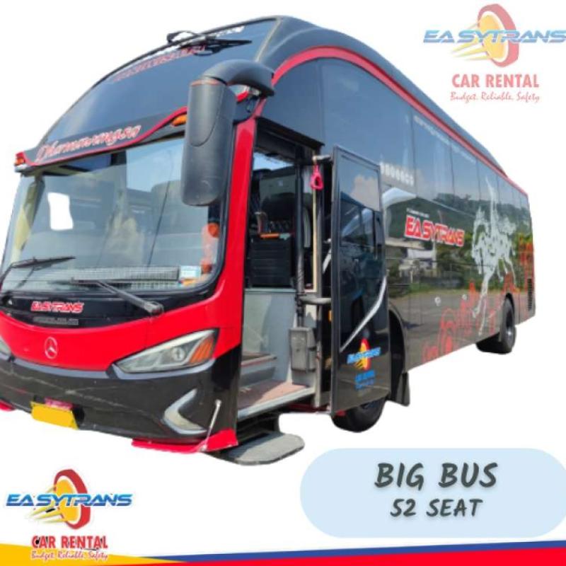 Jual Sewa Bus Pariwisata Big Bus 52 Seat Di Seller Easytrans Car Rental ...