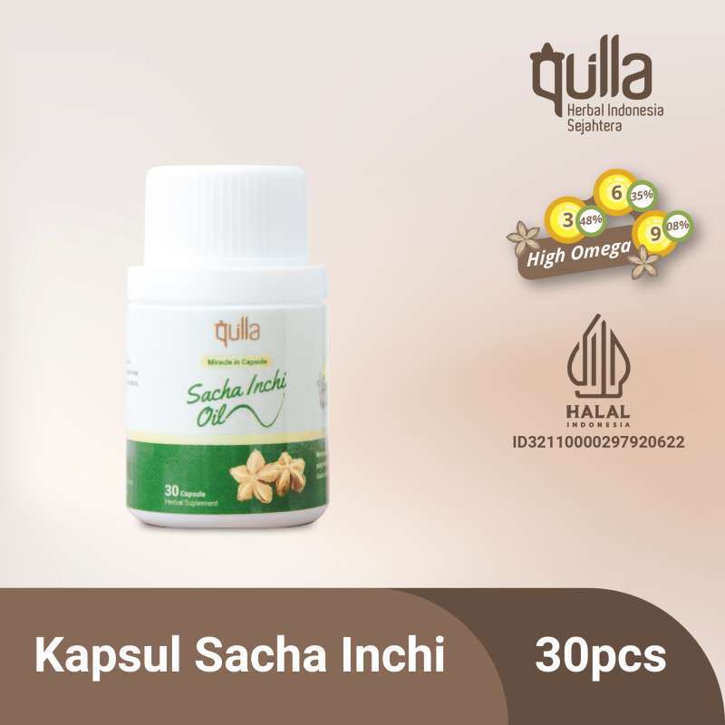 Jual Sacha Inchi Kapsul 30 pcs di Seller QUILLA INDONESIA - Sekejati ...
