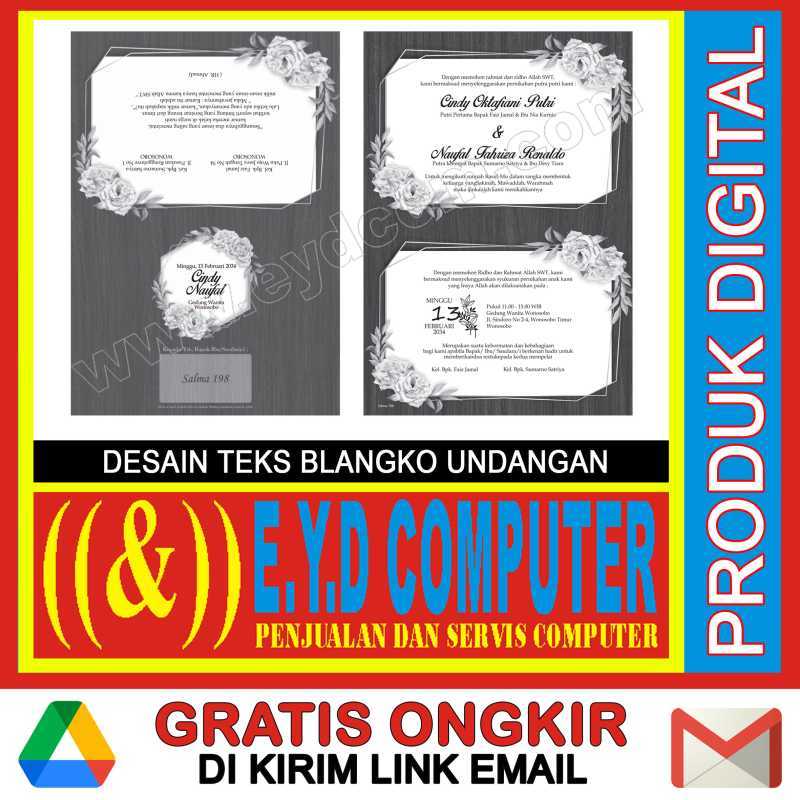 Jual Desain Template Blangko Undangan Salma 198 File Setting Untuk ... Jual Desain Template Blangko Undangan Salma 198 File Setting Untuk ...