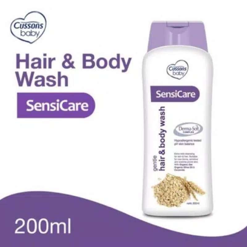 Jual Shampo & Sabun Sensi Care Cussons Baby 200Ml Hair & Body Wash di ...