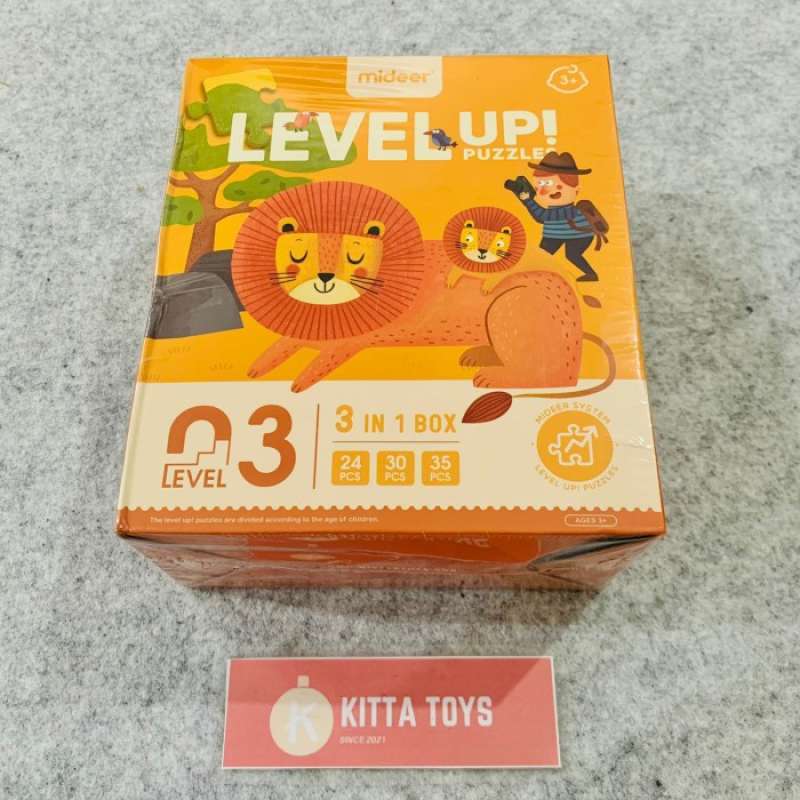 Promo Mideer Advanced Level Up Puzzle Level 3 Natural Scenery Edukatif Anak Diskon 33% di Seller ...