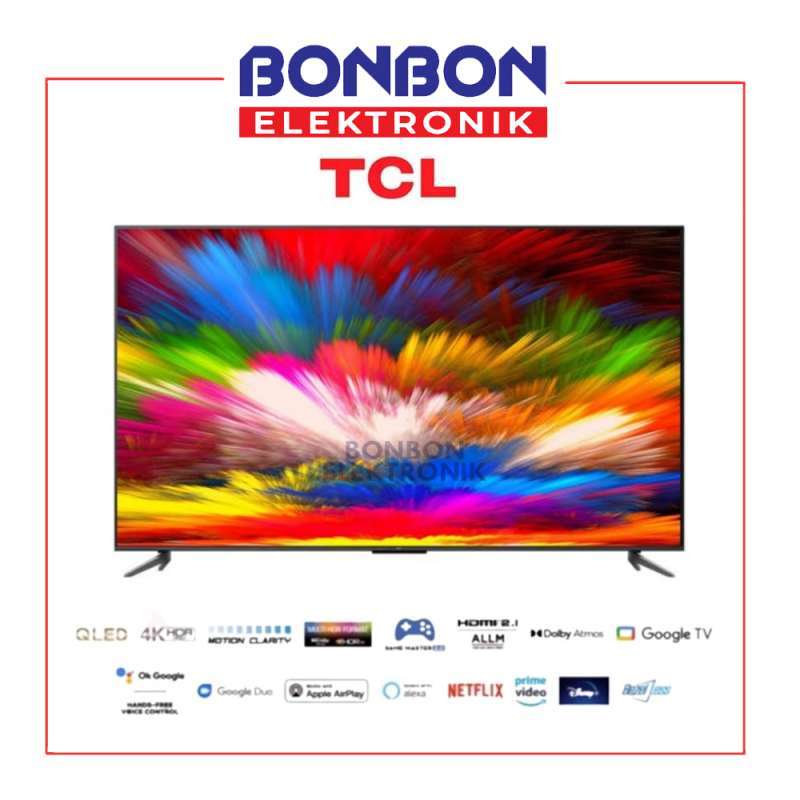 Promo Tcl Led Tv 55 55c645 Qled 4k Uhd Google C645 Smart Tv Hdr10+ Dolby Diskon 13% Di Seller ...
