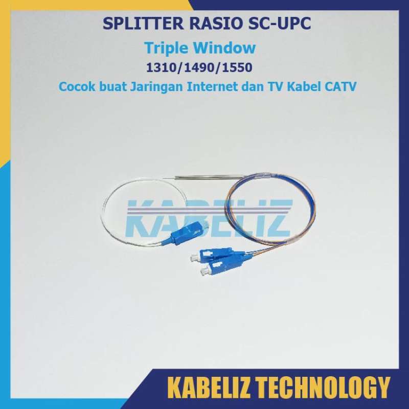 Jual Splitter Ratio 7:93 Three Window Splitter 1x2 Ratio Spliter Rasio ...