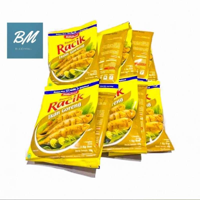 Jual Indofood Bumbu Racik Ikan Goreng Renceng 10 x 20 gr - Indofood ...