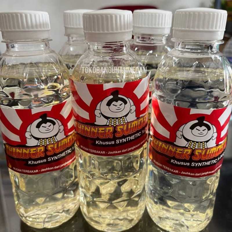 Jual Thinner Thiner Tiner Botol 1/2 Duco 330 ml - SUMOSTO Synthetic di ...