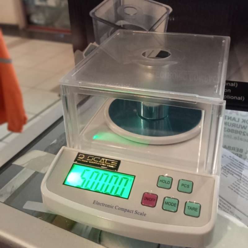 Promo Timbangan Mas/Timbangan Gramasi Merek D-Scale Fs-400C 600G X 0 ...
