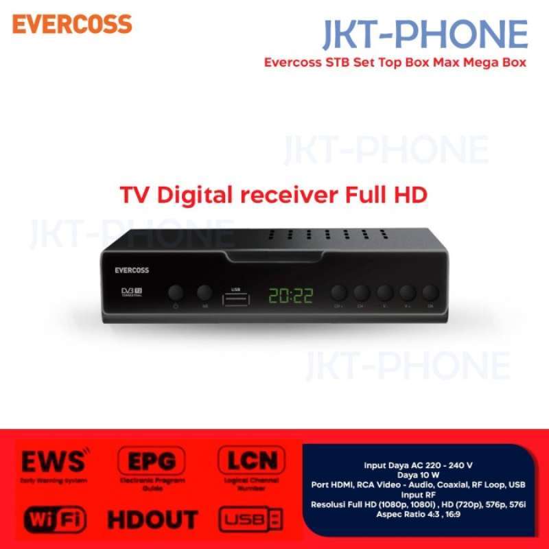 Jual Advan Digipro Stb Dvb T2 Tv Digital Receiver Set Top Box 1080p ...