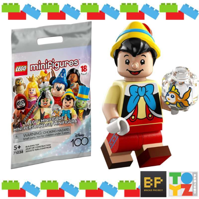 Jual Lego 71038 Minifigures Disney Series 3 Pinocchio Di Seller Brickz ...