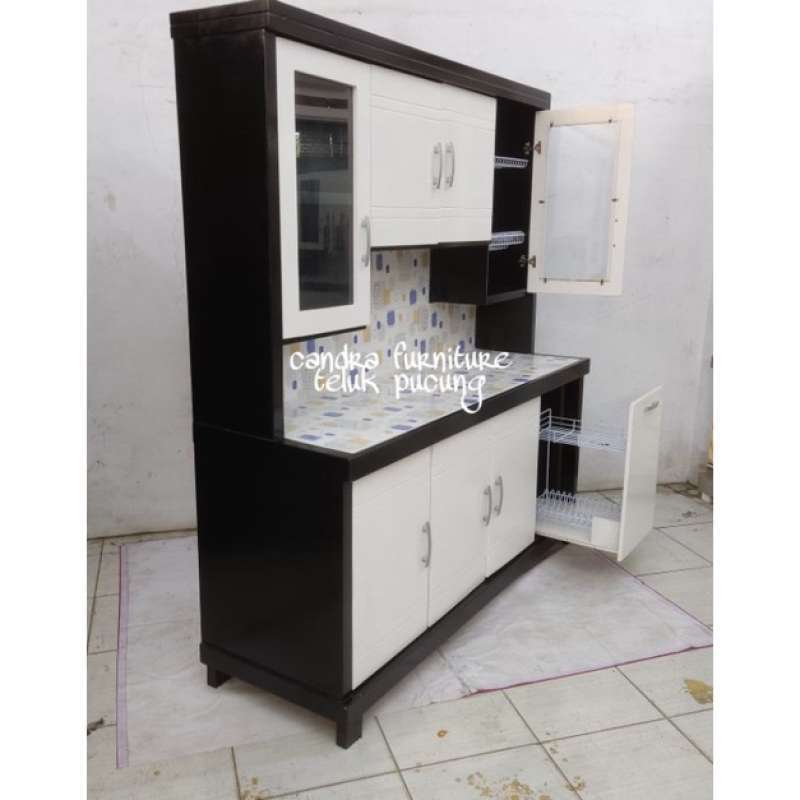 Jual LEMARI SAYUR 4 PINTU FINISHING MELAMIC RAPI DAN HALUS HARGA ...