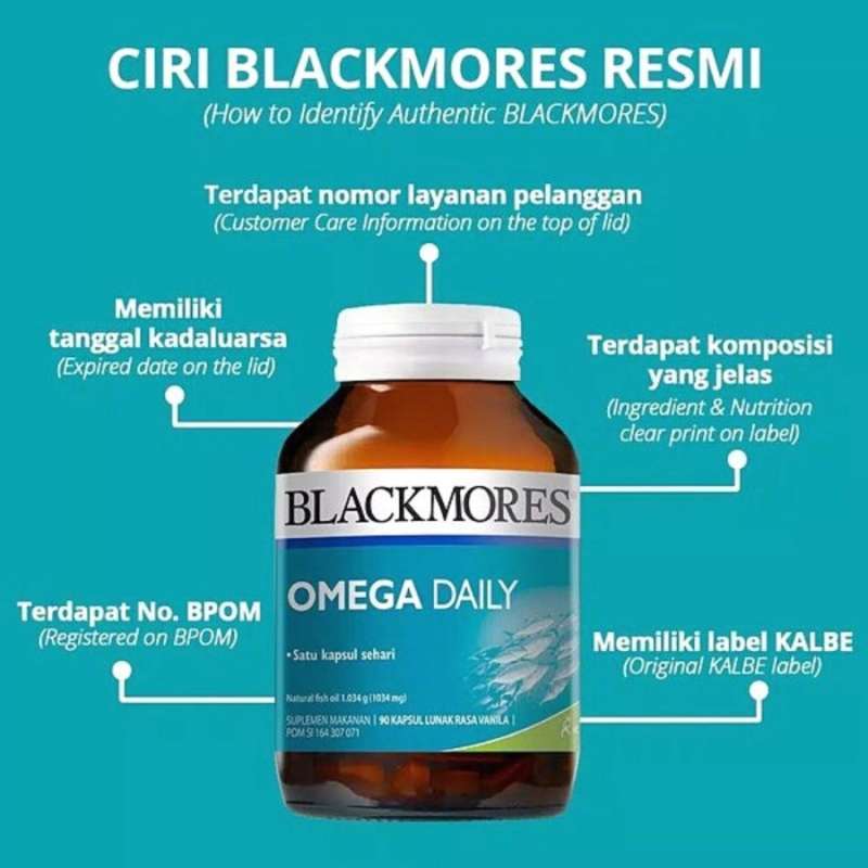 Promo Blackmores Omega Daily - Vitamin / Multivitamin - 30tab Diskon 11 ...