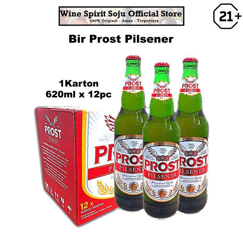 Promo Bir Prost Pilsener 620ml X 12pc (karton) Diskon 16% Di Seller ...