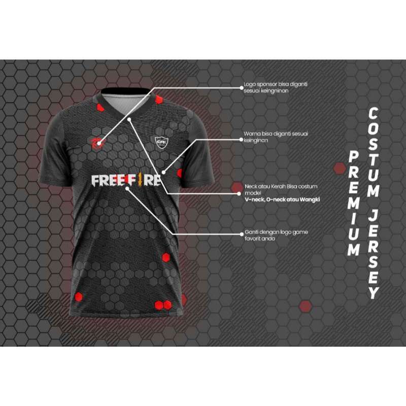 Jual Cpx Baju Jersey Custom Team E-Sport MLBB FF Bahan Dryfit Milano ...