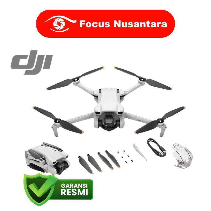 Jual FOCUS NUSANTARA - DJI Mini 3 (Drone Only) - Drone Garansi Resmi 1th di Seller Focus ...
