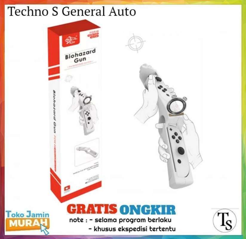 Jual KJH Biohazard Gun - Game Gun Pistol for JoyCon Joy con Nintendo ...