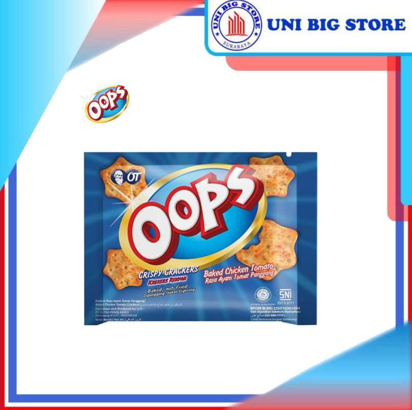 Jual Oops Crispy Crackers Baked Chicken Tomato 10 Gr Biskuit Di Seller ... Jual Oops Crispy Crackers Baked Chicken Tomato 10 Gr Biskuit Di Seller ...