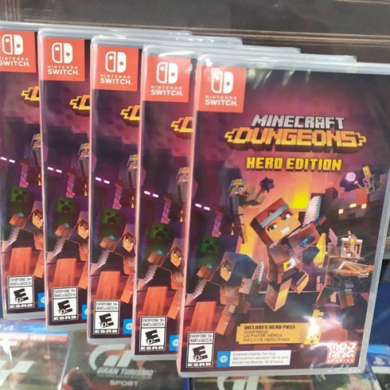 Promo Minecraft Dungeons Hero Edition Switch Usa Diskon 17% di Seller ...