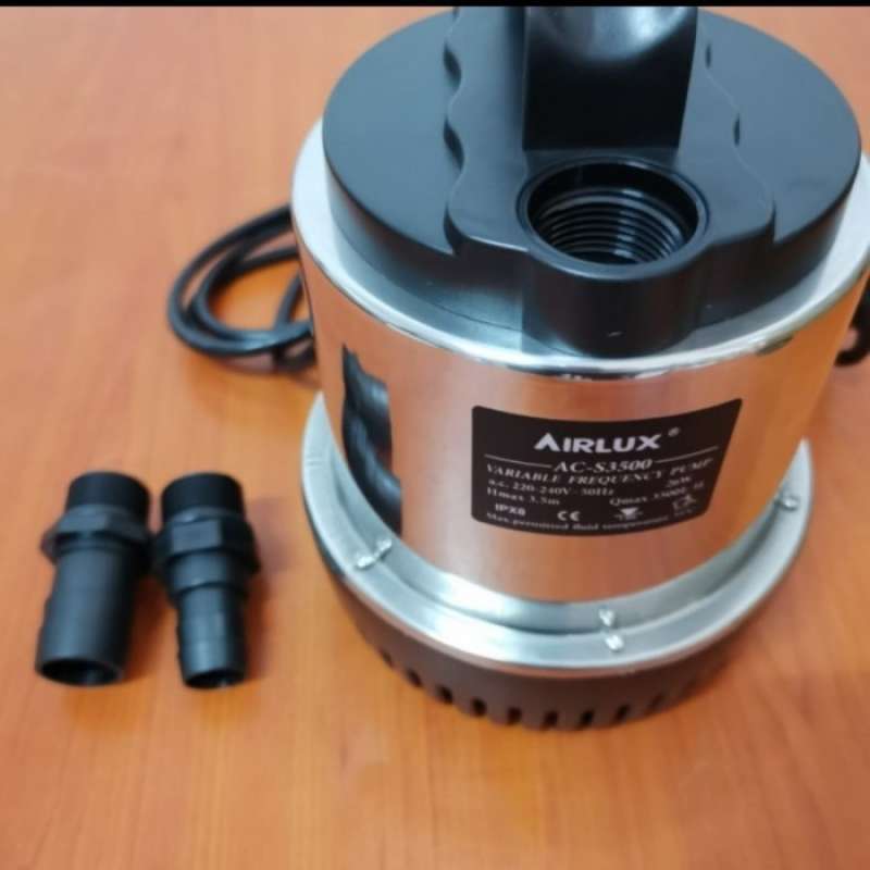 Promo Pompa Celup Kolam Pompa Sirkulasi Kolam Ikan Airlux Ac-S 3500 26W ...