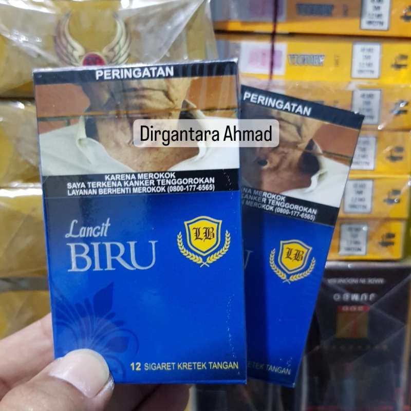 Jual Rokok Langit Biru 12 Batang Sigaret Kretek Di Seller Dirgantara Ahmad Sindang Sari 2