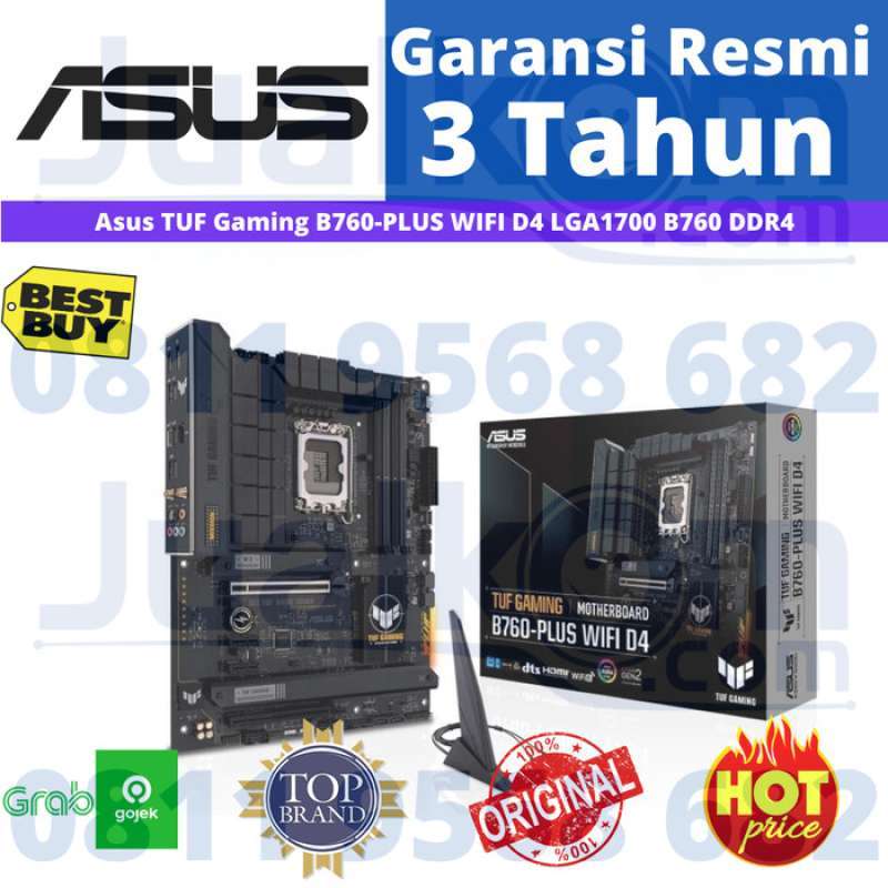 Promo Mainboard Asus Tuf Gaming B Plus Wifi D Lga B Ddr Usb Type C Diskon Di