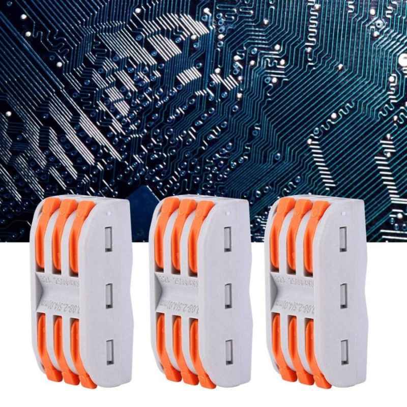 Jual Terminal Paralel 3 Ke 3 Line Konektor Jalur Kabel Sambungan ...