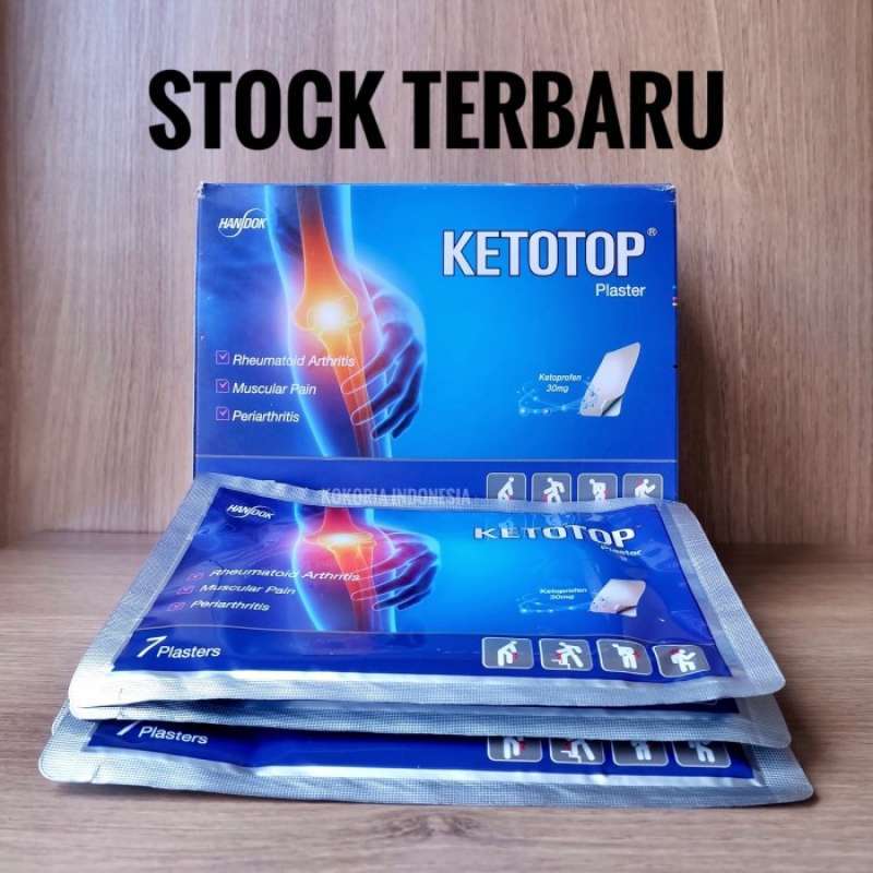 Jual Koyo Ketotop Plester Korea / Plester Sakit Tulang Otot Bahu di ...