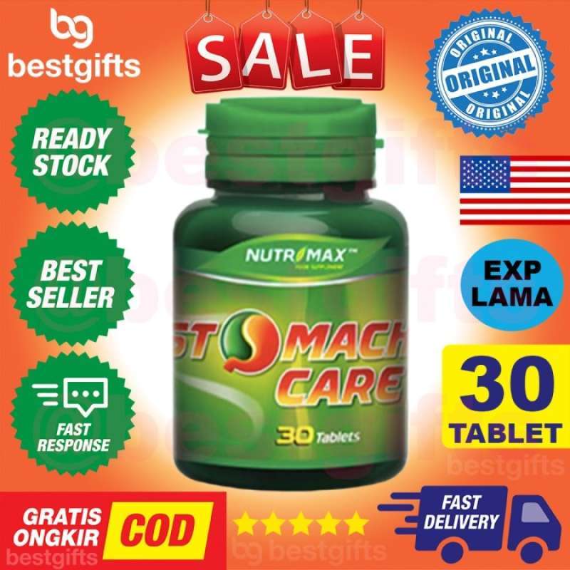 Promo Nutrimax Stomach Care Vitamin Obat Asam Lambung 30 Tablet Diskon ...