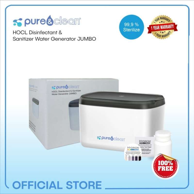 Promo Disinfectant Sanitizer Water Generator/Maker-Pure&Clean HOCL ...