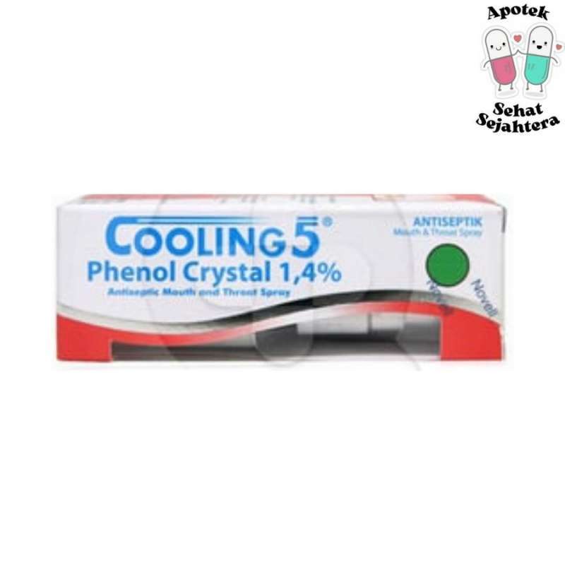 Jual Cooling 5 Rasa Cherry Antiseptic Mouth And Throat Spray Di Seller ...
