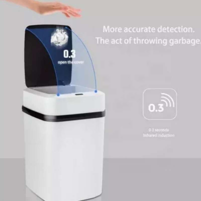 Promo [bisa Cod]new Smart Trash Bin Electric// Tempat Sampah Pintar ...