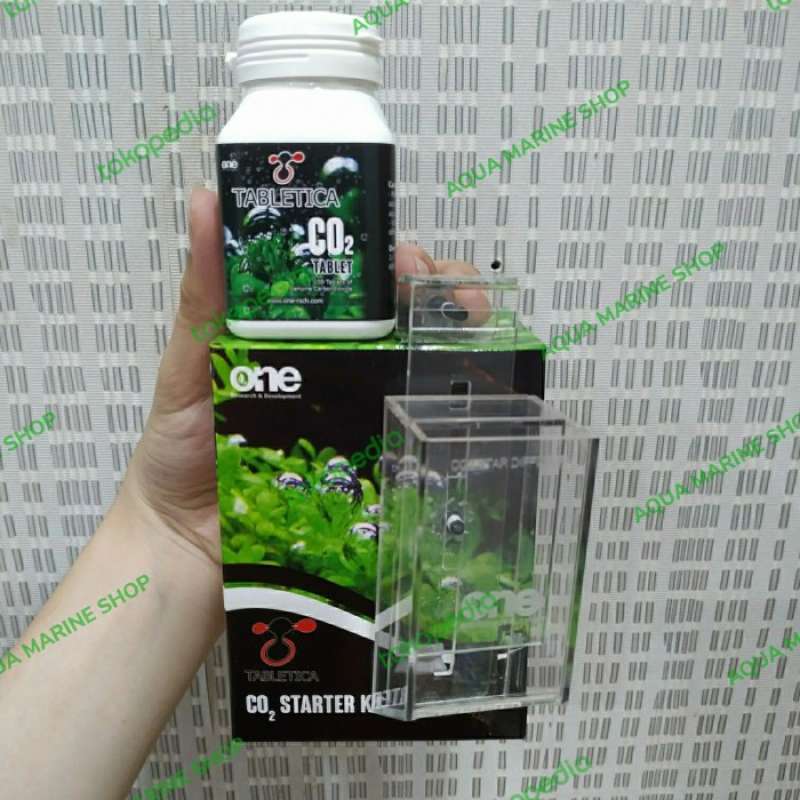 Promo Tabletica Co2 Starter Kit + Diffuser Box / Tablet Co2 Aquascape ...