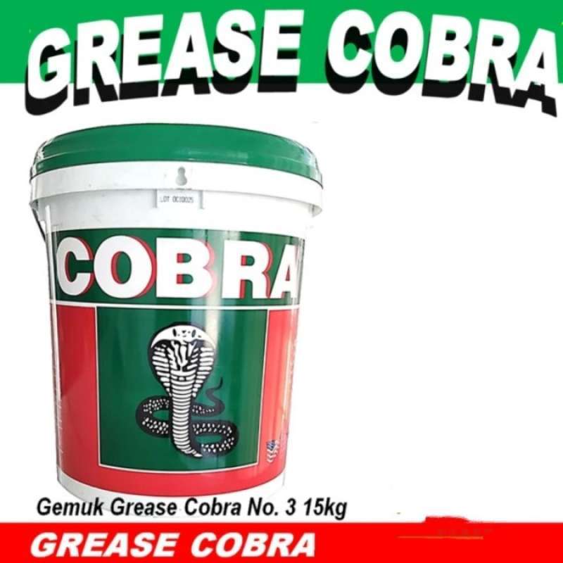 Promo Grease/Gemuk COBRA Chasis/Casis/Stempet Hijau no.3 (15kg/15 kg ...