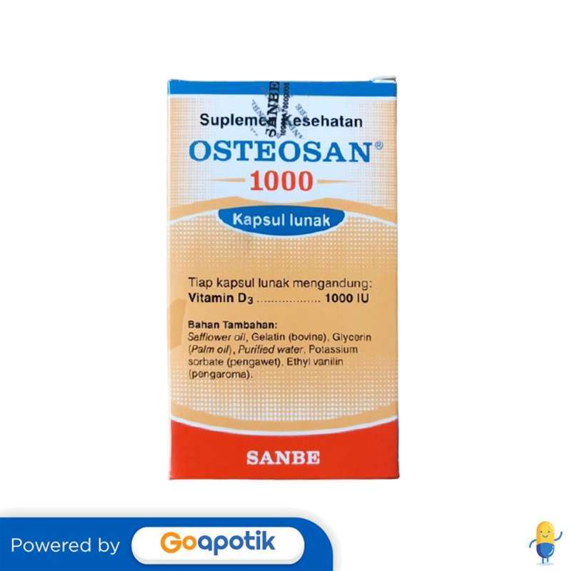 Jual Osteosan 1000 Iu Botol 60 Kapsul Di Seller Apotek Serasi Kerawang ...