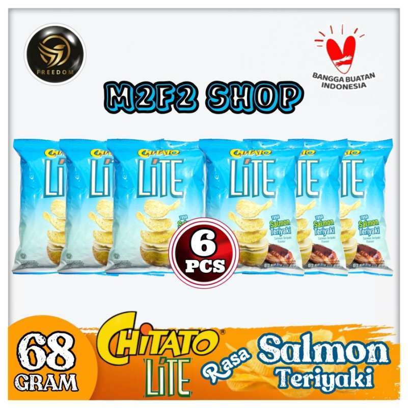 Jual Chitato LITE Snack Keripik Kentang Semua Rasa - 68 gr (Kemasan 6 ...