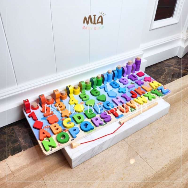 Jual Mainan Edukasi Huruf Abjad Anak / Mainan Edukatif Block Puzzle ...