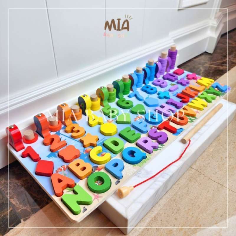Jual Mainan Edukasi Huruf Abjad Anak / Mainan Edukatif Block Puzzle ...