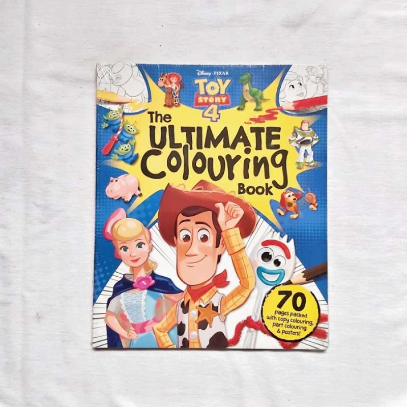 Jual Buku Mewarnai Anak Disney Frozen Toy Story Princess : The Ultimate ...