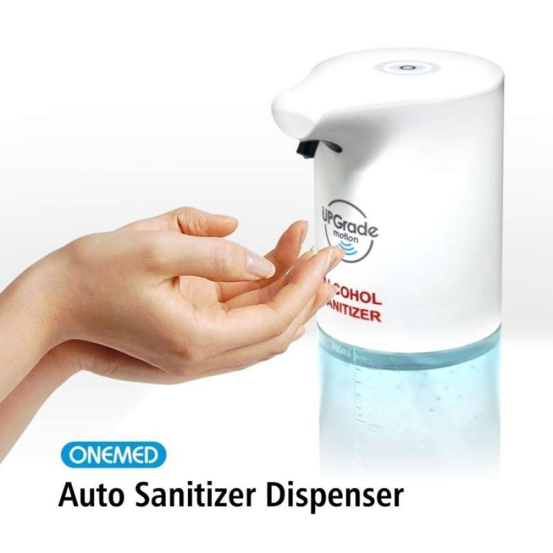 Promo Onemed Auto Sanitizer Dispenser Automatic Hand Sanitizer Cair Gel ...