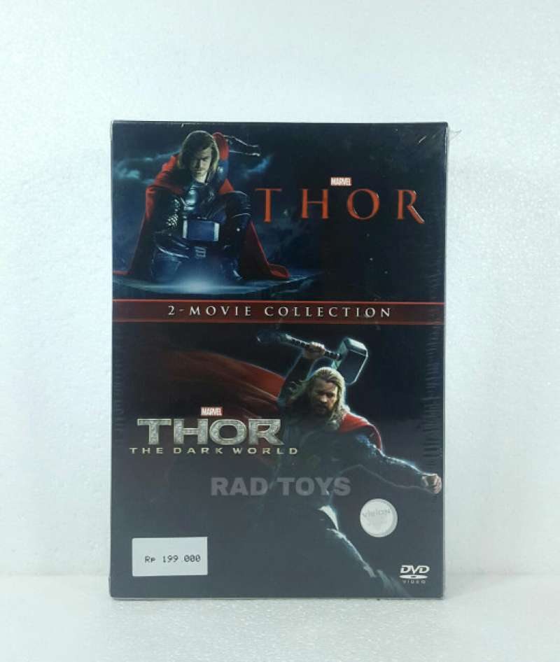 Promo DVD Thor 1-2 movie collection boxset - film thor (2 film) Diskon ...