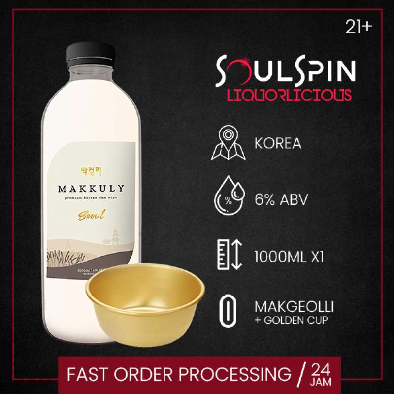 Jual Makgeolli Makkuly Seoul 1000ml + Golden Cup di Seller Eomma Korea ...