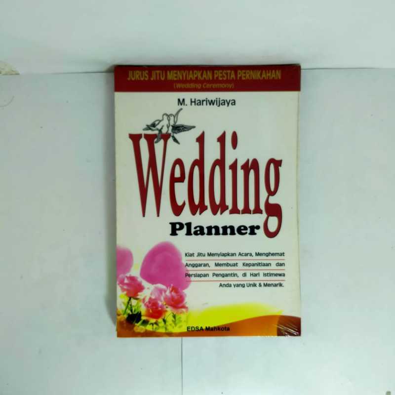 Membuat Wedding Jual Wedding Planner Book 🏷 Original Terbaru,