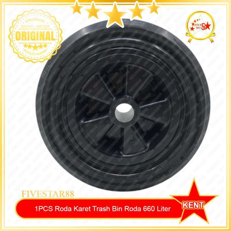 Promo Roda Bak Sampah Dorong 660l Roda Karet Trash Bin 8 Inch Roda Tong ...