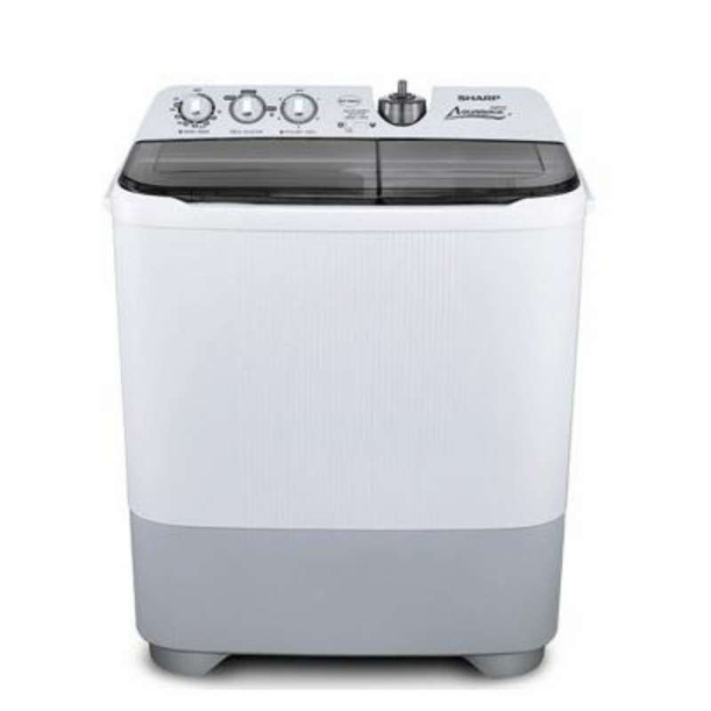 Promo Mesin Cuci Sharp 2tabung 9kg Es-t96cl-hk / Twin Tub Sharp Est96cl Diskon 23% Di Seller ...