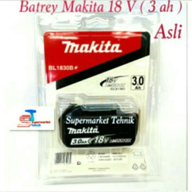 Jual Baterai 18V 3,0Ah Makita BL1830B di Seller Jamica Store - Kalibata, Kota Jakarta Selatan ...