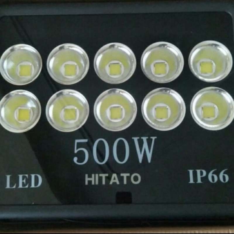 Promo Lampu Sorot Led/flood Light/hitato/500watt Diskon 29% Di Seller ...