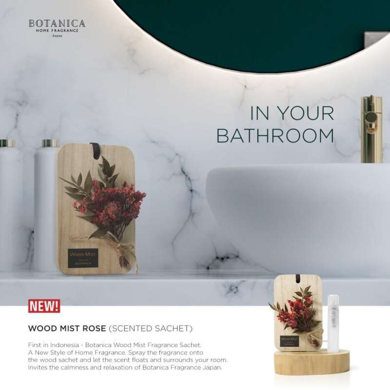 Jual Botanica Scented Sachet Rose Pengharum Ruangan & Pewangi Mobil Di ...