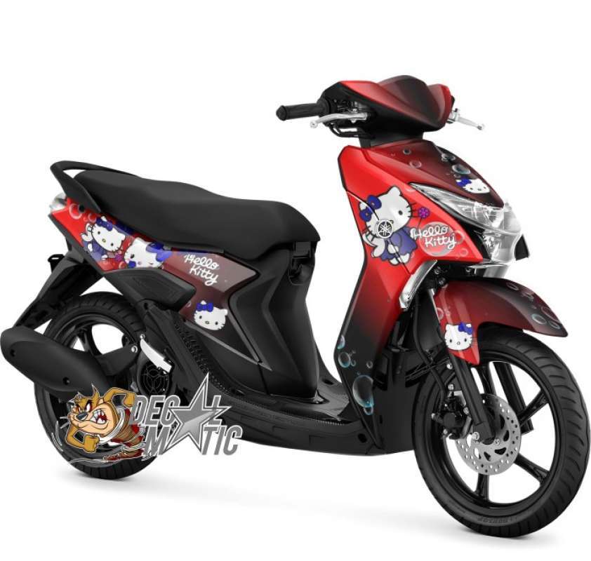 Jual Stiker Full Body Decal Motor Yamaha Mio Gear Hello Kitty 1 Di ...