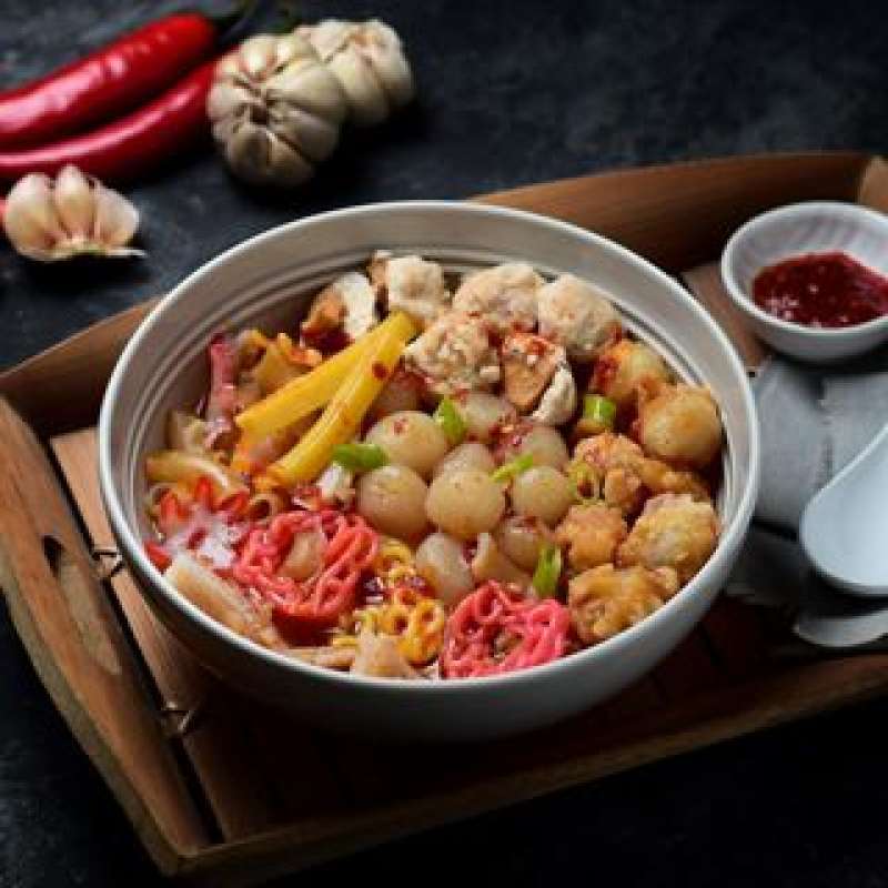 Promo Kylafood Mix ( Baso Aci Sambal Goang X Pentol Kuah ) Diskon 8% Di ...