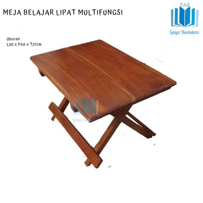 Jual Meja Belajar Lipat Kayu Multi Fungsi, Meja Laptop, Meja Camping Di ...