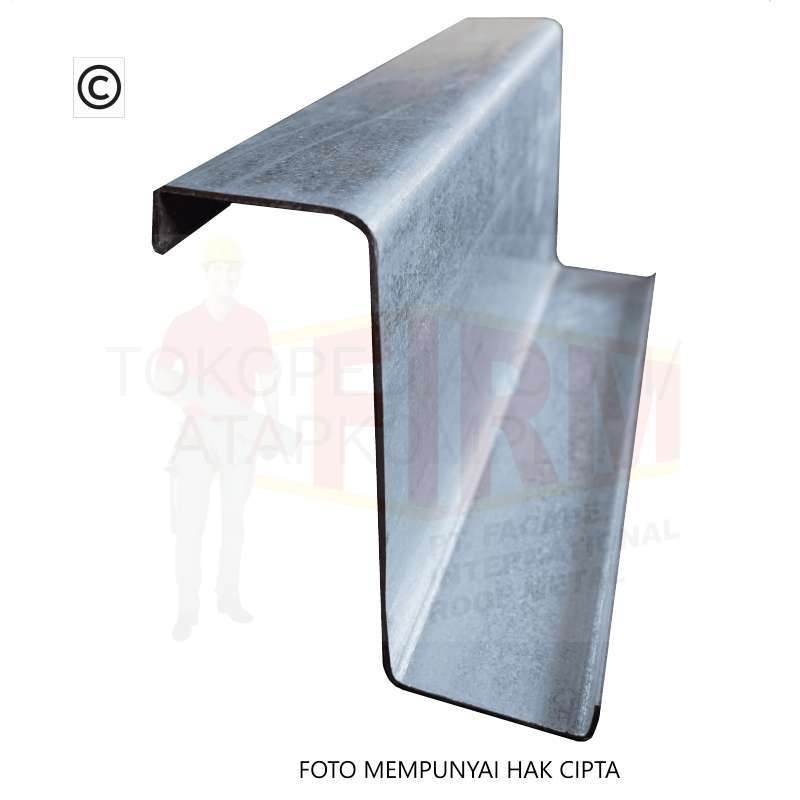 Jual Z Purlin Peb Light Galvanis Tebal 1.9mm - 2.4mm / Kerangka Atap ...